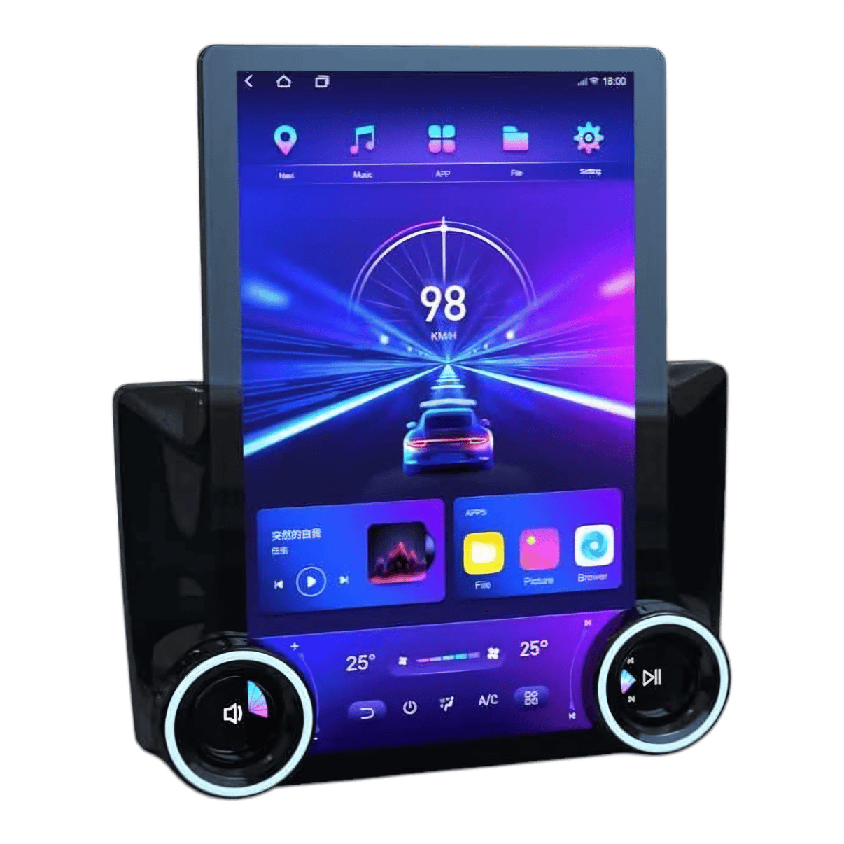 Android Auto Multimedia(Vertikalni zaslon) - SAMO KLIKNI