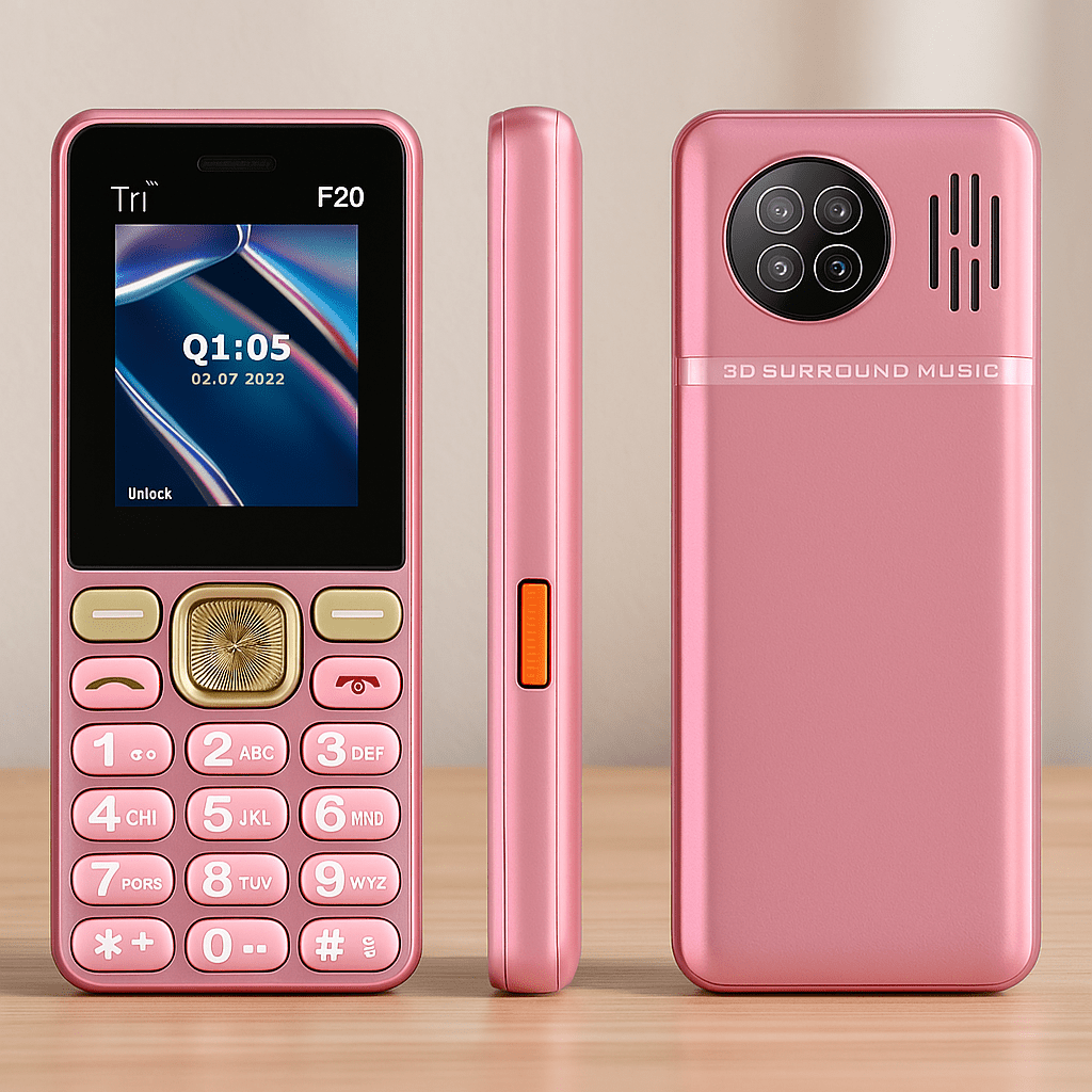 F20 Mobilni Telefon s 3 SIM Kartice - SAMO KLIKNI