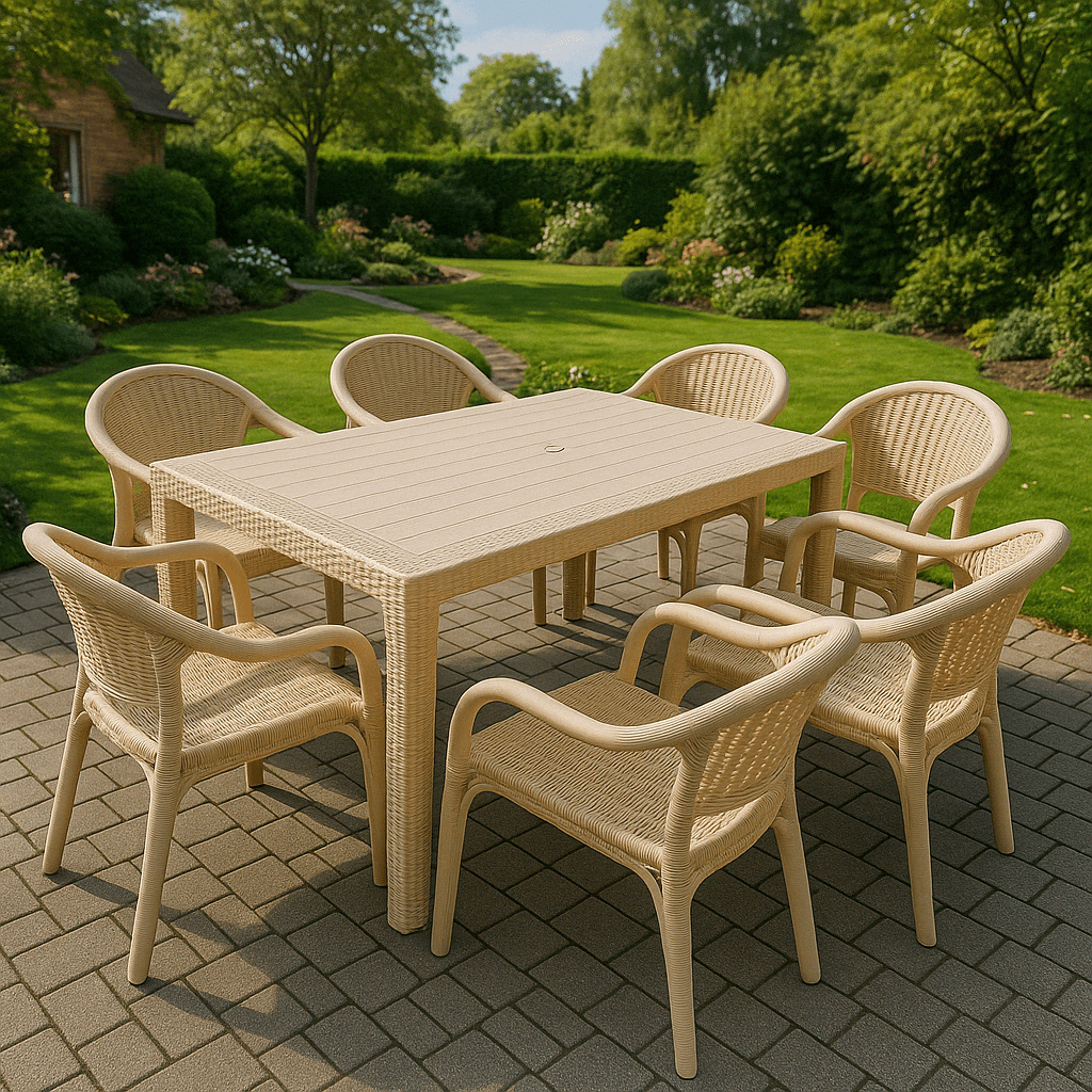 Ratan Vrtni Stol 120 x 70 cm - SAMO KLIKNI